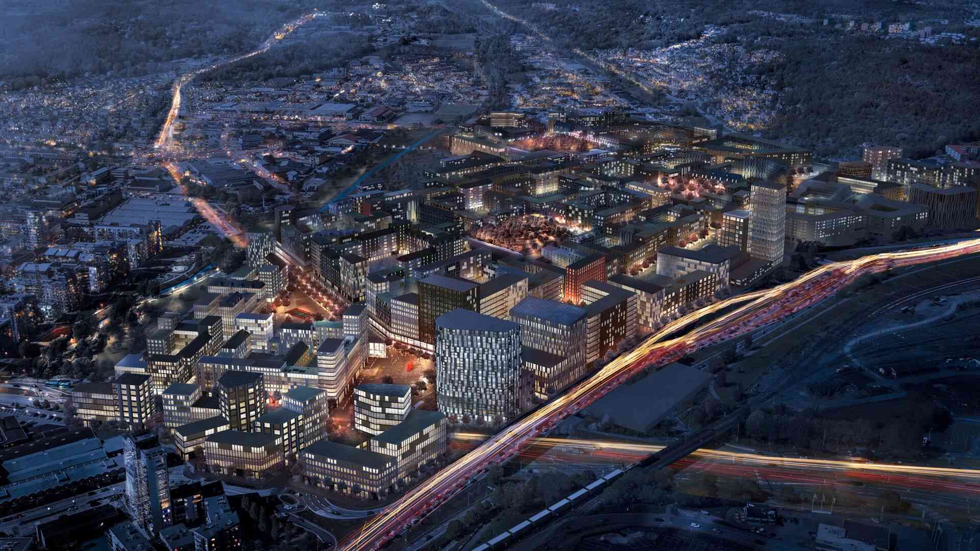 Nya stadsdelen Backaplan på Hisningen | Riksbyggen